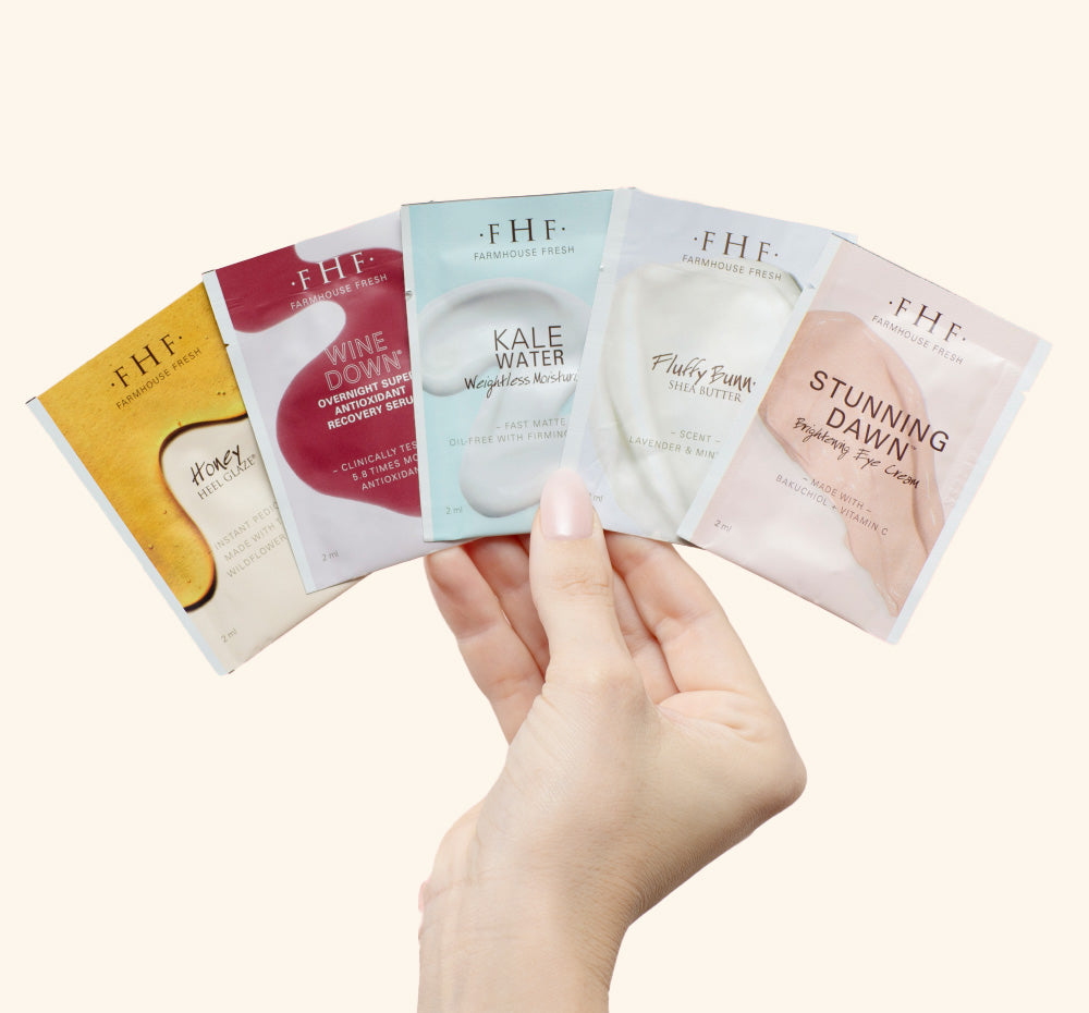 FHF Favors Galore - 20 Sample Packets – FarmHouse Fresh