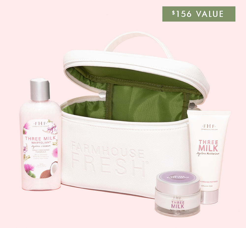 Three Milk™ Collection Facial Set – FarmHouse Fresh