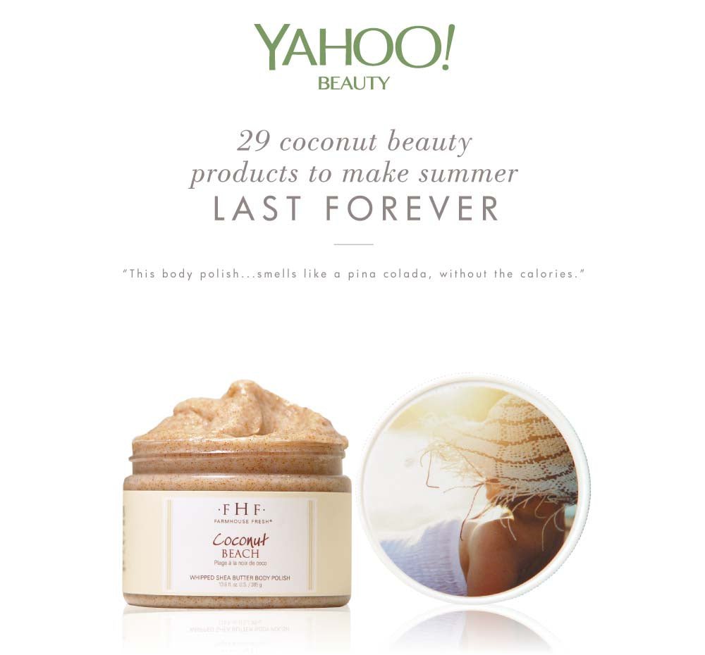FarmHouse Fresh® Coconut Beach® Whipped Shea Butter Body Polish
